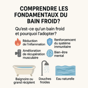 Protocole bain froid : bien commencer sans se tromper